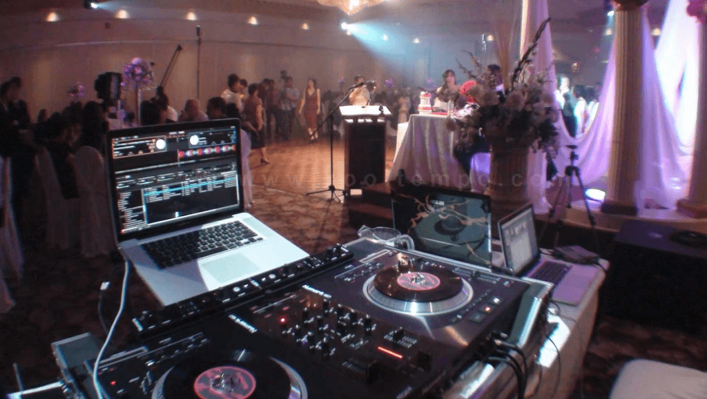 Wedding DJ Set-up | Kooltempo Toronto Wedding DJ Services